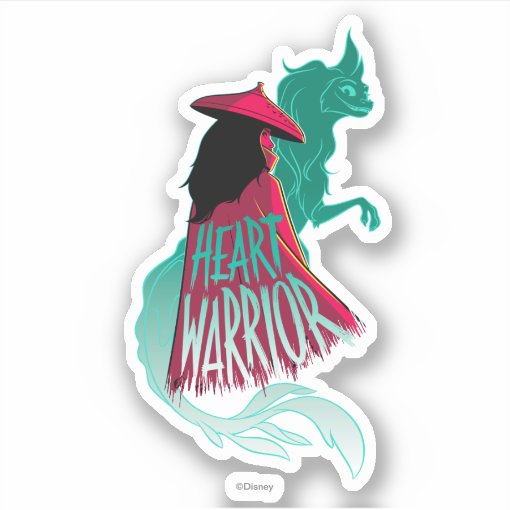 Raya and the Last Dragon - Heart Warrior Sticker | Zazzle