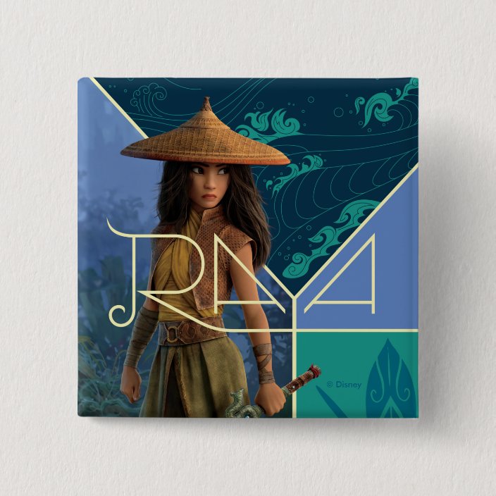 Raya Segmented Collage Button | Zazzle.com