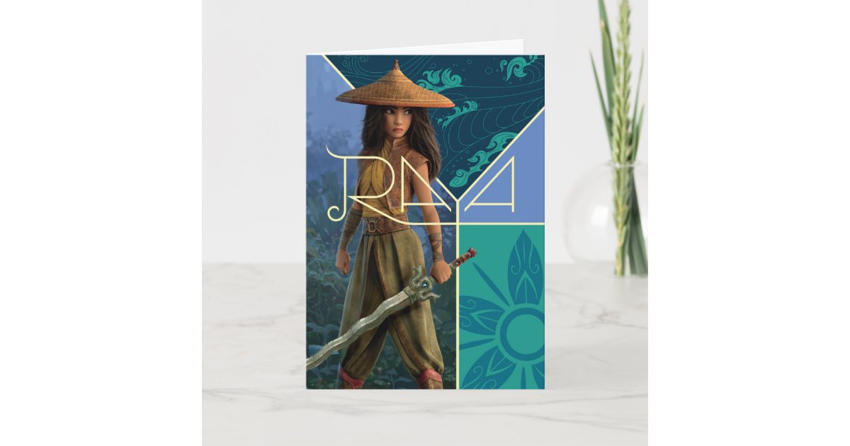 Raya Segmented Collage Card | Zazzle