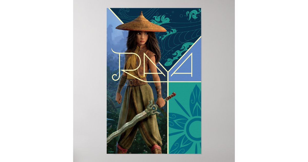 Raya Segmented Collage Poster | Zazzle