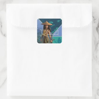 Raya Segmented Collage Square Sticker | Zazzle