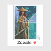 Raya Segmented Collage Sticker | Zazzle