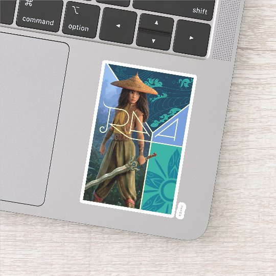 Raya Segmented Collage Sticker | Zazzle.com