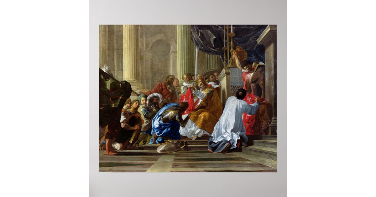 Raymond IV de Saint-Gilles Taking the Cross Poster | Zazzle