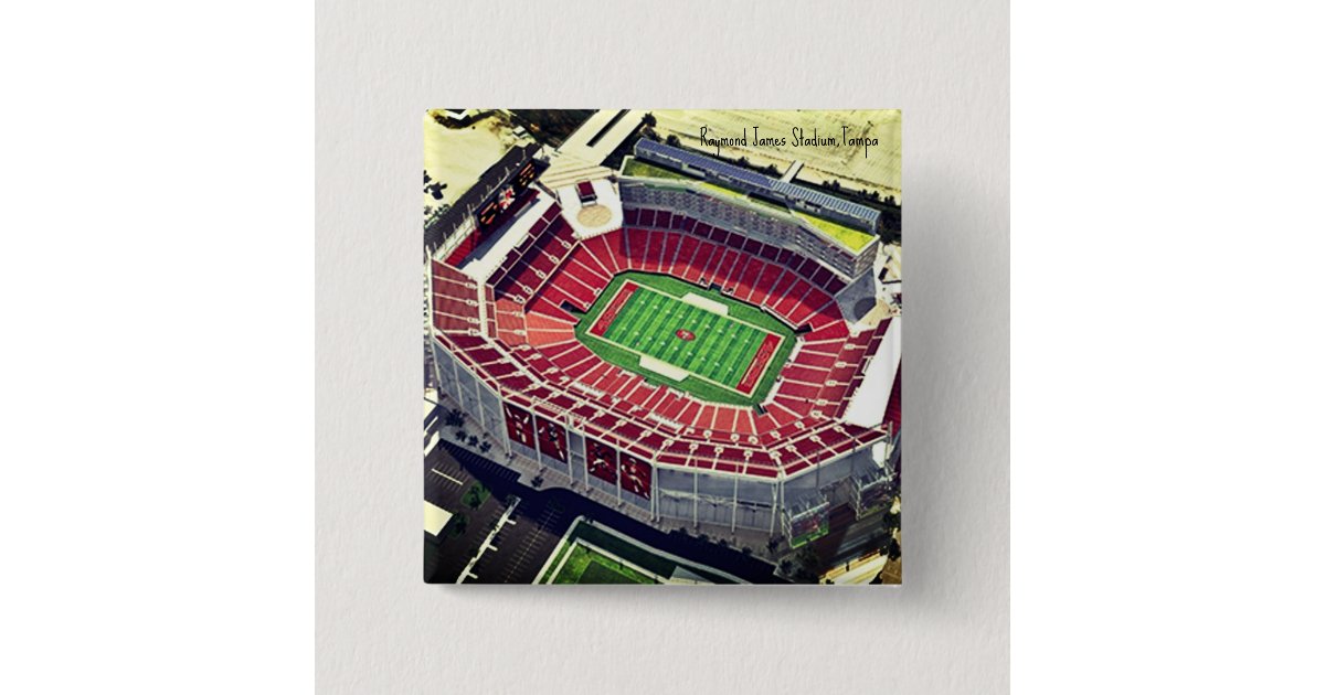 Raymond James Stadium,Tampa,FL Button | Zazzle