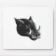 Razorback Wild Boar Scratchboard Mouse Pad | Zazzle