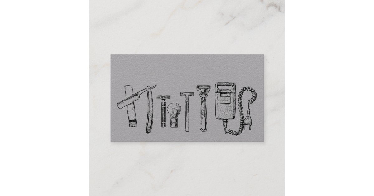 Razors Business Card | Zazzle
