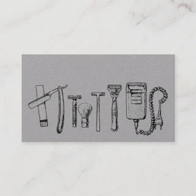 Razors Business Card | Zazzle