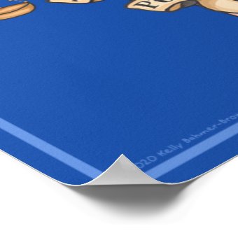 RBG "Justice, Justice Shall You Pursue" 11" x 14" Poster | Zazzle