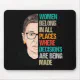 RBG, RBG Quote, Ruth Bader Ginsburg Mouse Pad | Zazzle