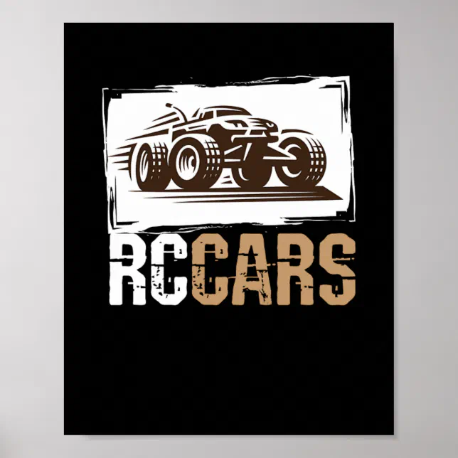 RC Cars RC Remote Model Poster | Zazzle