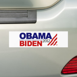 Re-Elect Obama Biden '12 Bumper Sticker | Zazzle