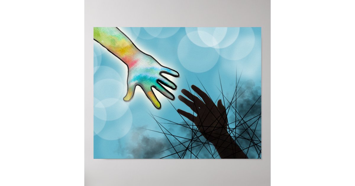 Reaching Out Poster | Zazzle