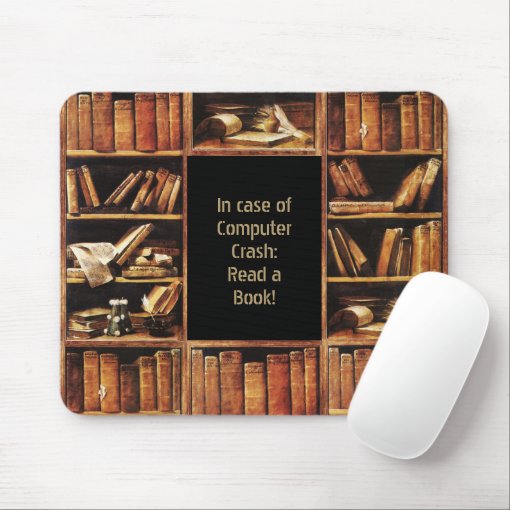 Read a Book Mouse Pad | Zazzle