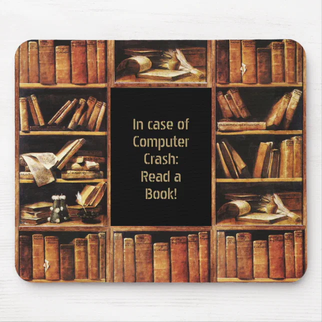 Read a Book Mouse Pad | Zazzle