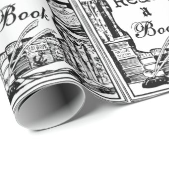 Read A Book Wrapping Paper | Zazzle