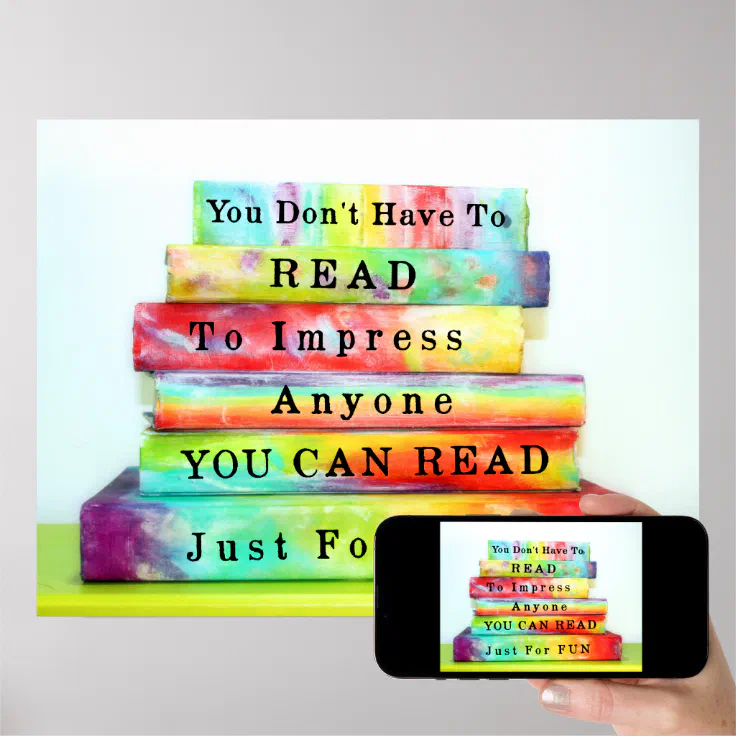 Read Just For Fun Poster | Zazzle