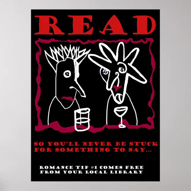 READ poster | Zazzle