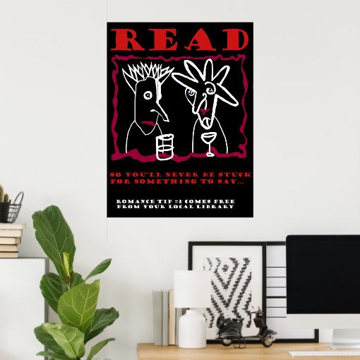 READ poster | Zazzle