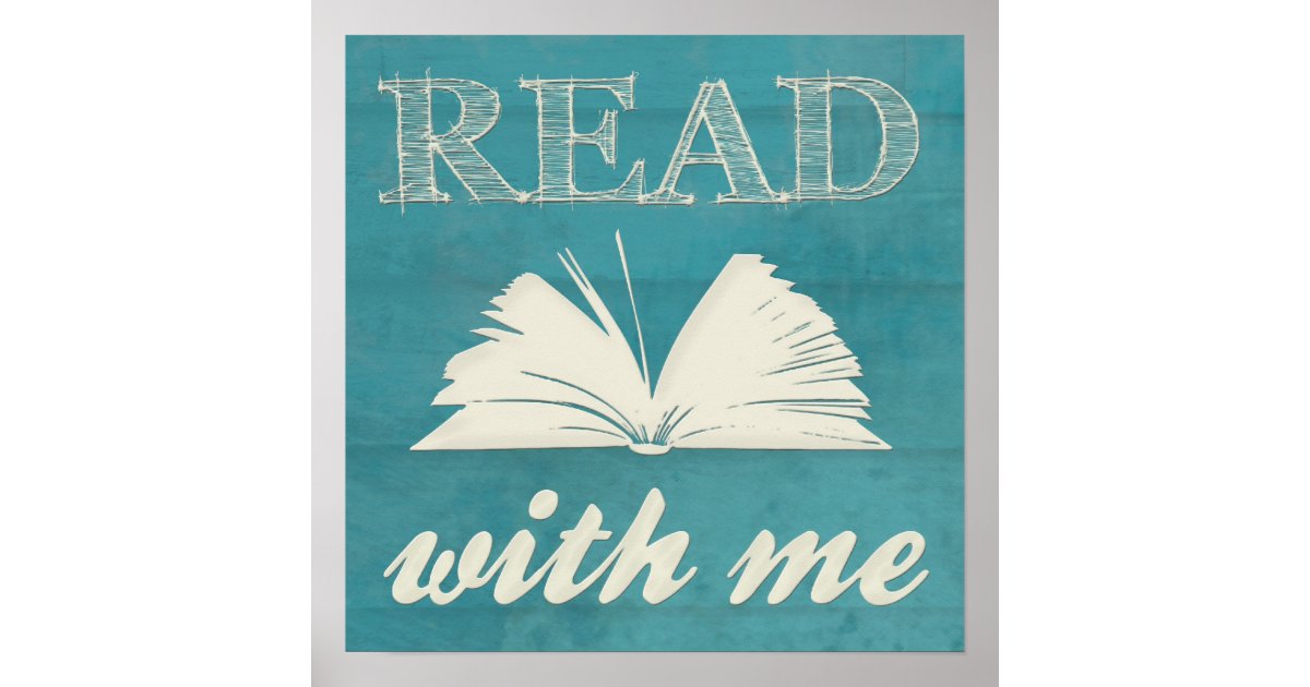 "Read With Me" Print | Zazzle