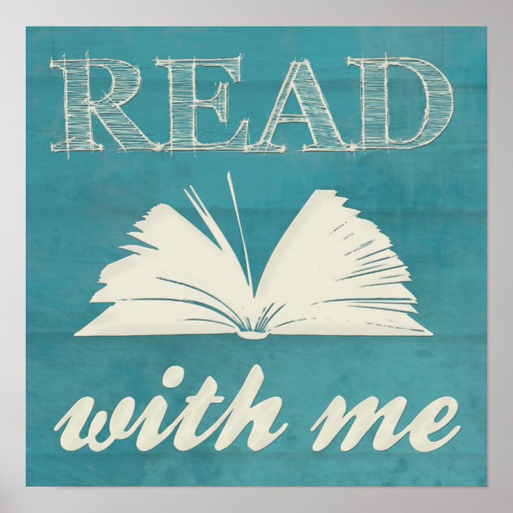 "Read With Me" Print | Zazzle