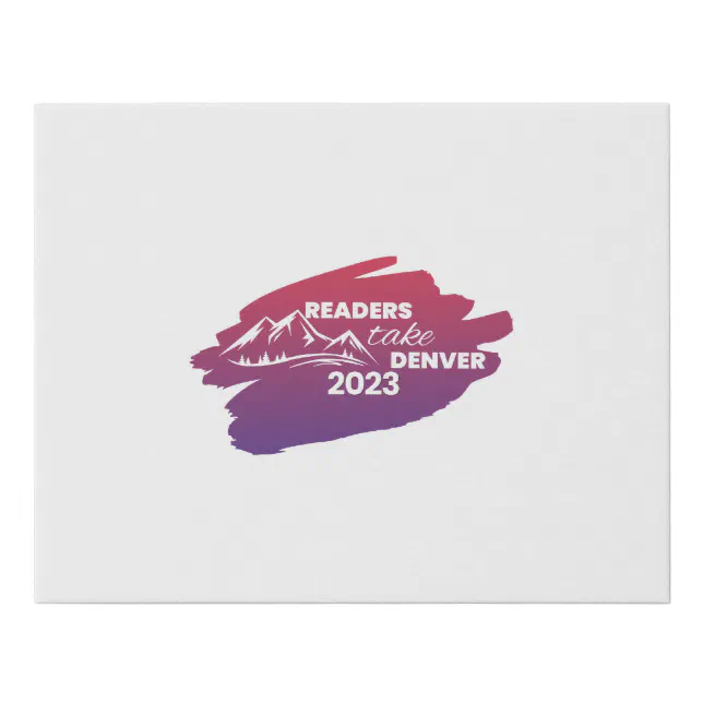 Readers Take Denver 2023 Canvas Print | Zazzle