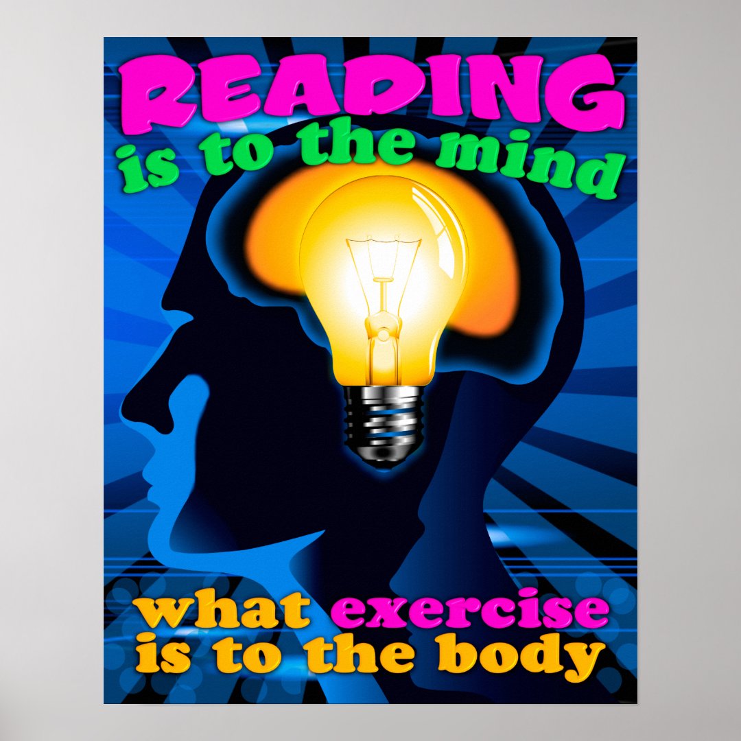 Reading Exercise Posters | Zazzle
