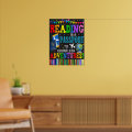 Reading Is A Passport To Adventure Classroom Poster | Zazzle