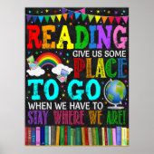Reading is an Adventure Classroom Poster | Zazzle
