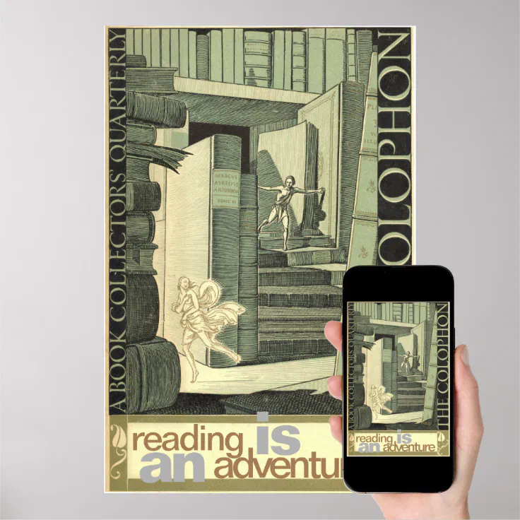 Reading is an Adventure Poster | Zazzle