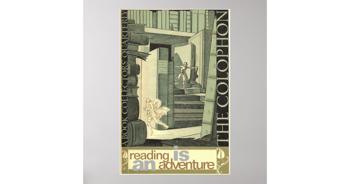 Reading is an Adventure Poster | Zazzle