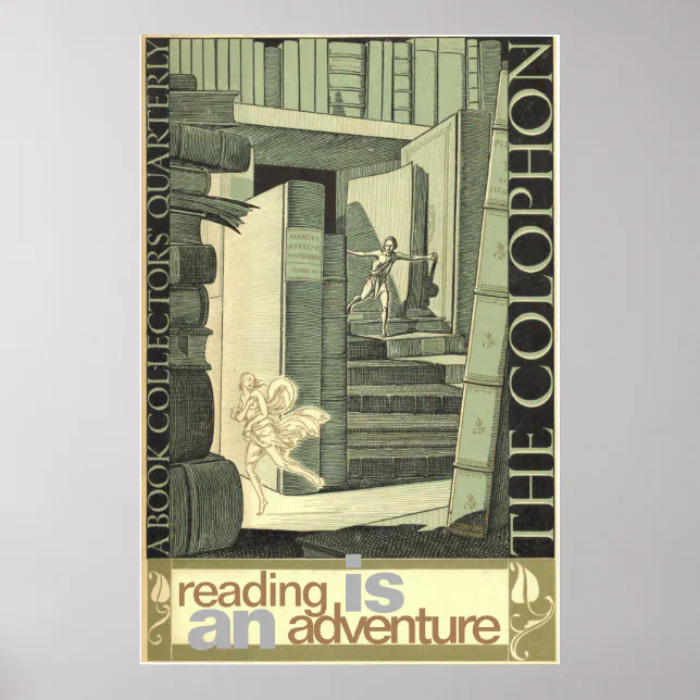 Reading is an Adventure Poster | Zazzle
