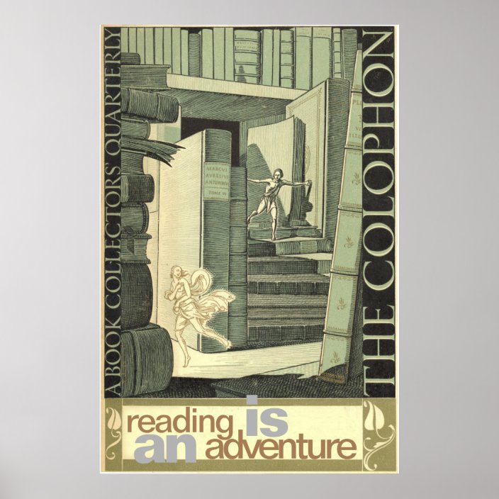 Reading is an Adventure Poster | Zazzle.com