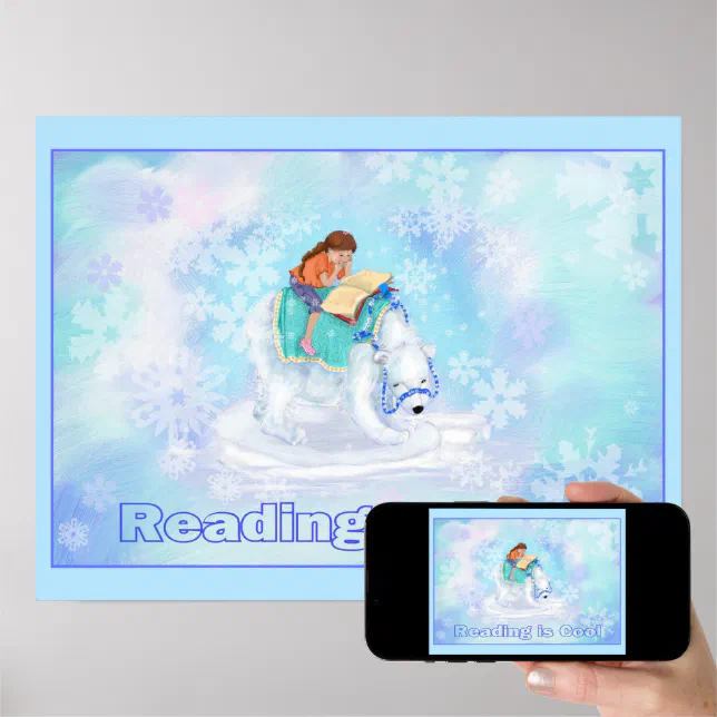 Reading is Cool Poster | Zazzle