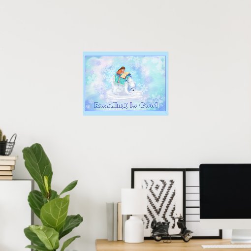 Reading is Cool Poster | Zazzle