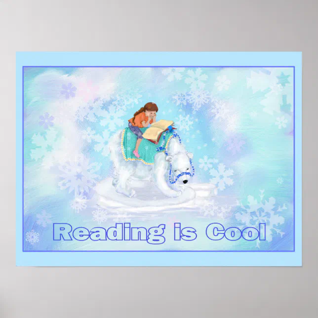 Reading is Cool Poster | Zazzle