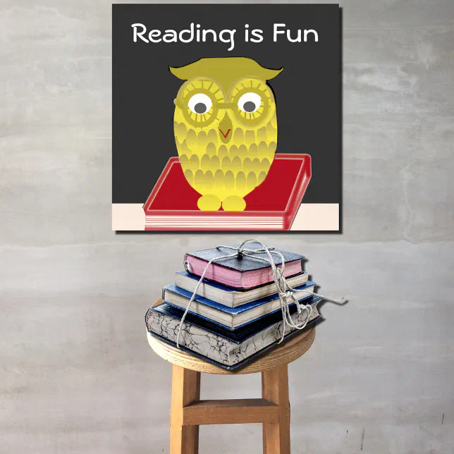 Reading is Fun Poster | Zazzle