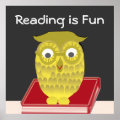 Reading is Fun Poster | Zazzle