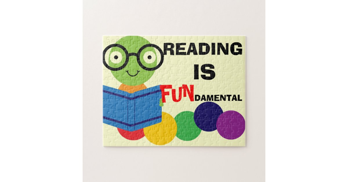 Reading is fundamental puzzle | Zazzle