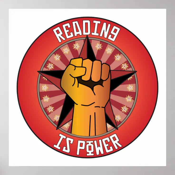 Reading Is Power Poster | Zazzle