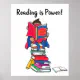Reading is power superhero boy reading kids poster | Zazzle