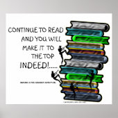 Reading is the Greatest Adventure Poster | Zazzle