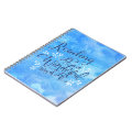 Reading Journal Inspirational Words Book Lover | Zazzle