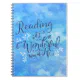 Reading Journal Inspirational Words Book Lover | Zazzle