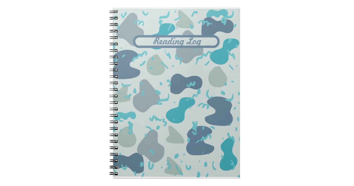 Reading Log: Notebook | Zazzle