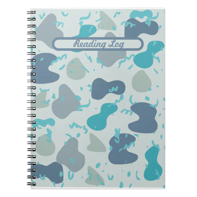 Reading Log: Notebook | Zazzle