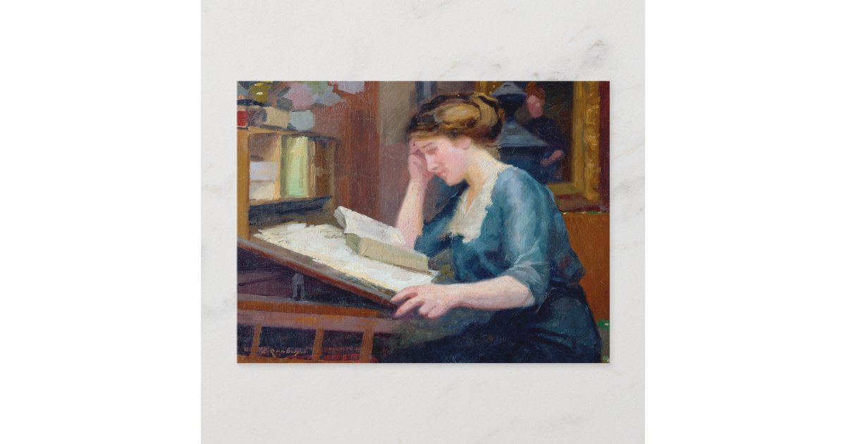 Reading Postcard | Zazzle