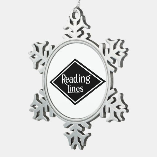 Reading Railroad Company Logo Pewter Ornament | Zazzle
