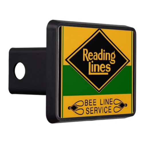 Reading Railroad Lines, Bee Line Service Hitch Cover | Zazzle