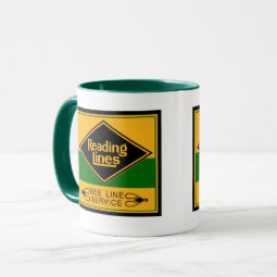 Reading Railroad Lines, Bee Line Service Mug | Zazzle